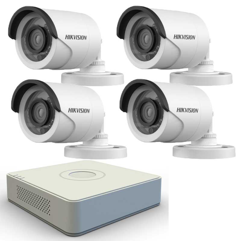 Комплект 4 HD камери IR 20m + DVR — MBVision.com - Магазин за камери и ...